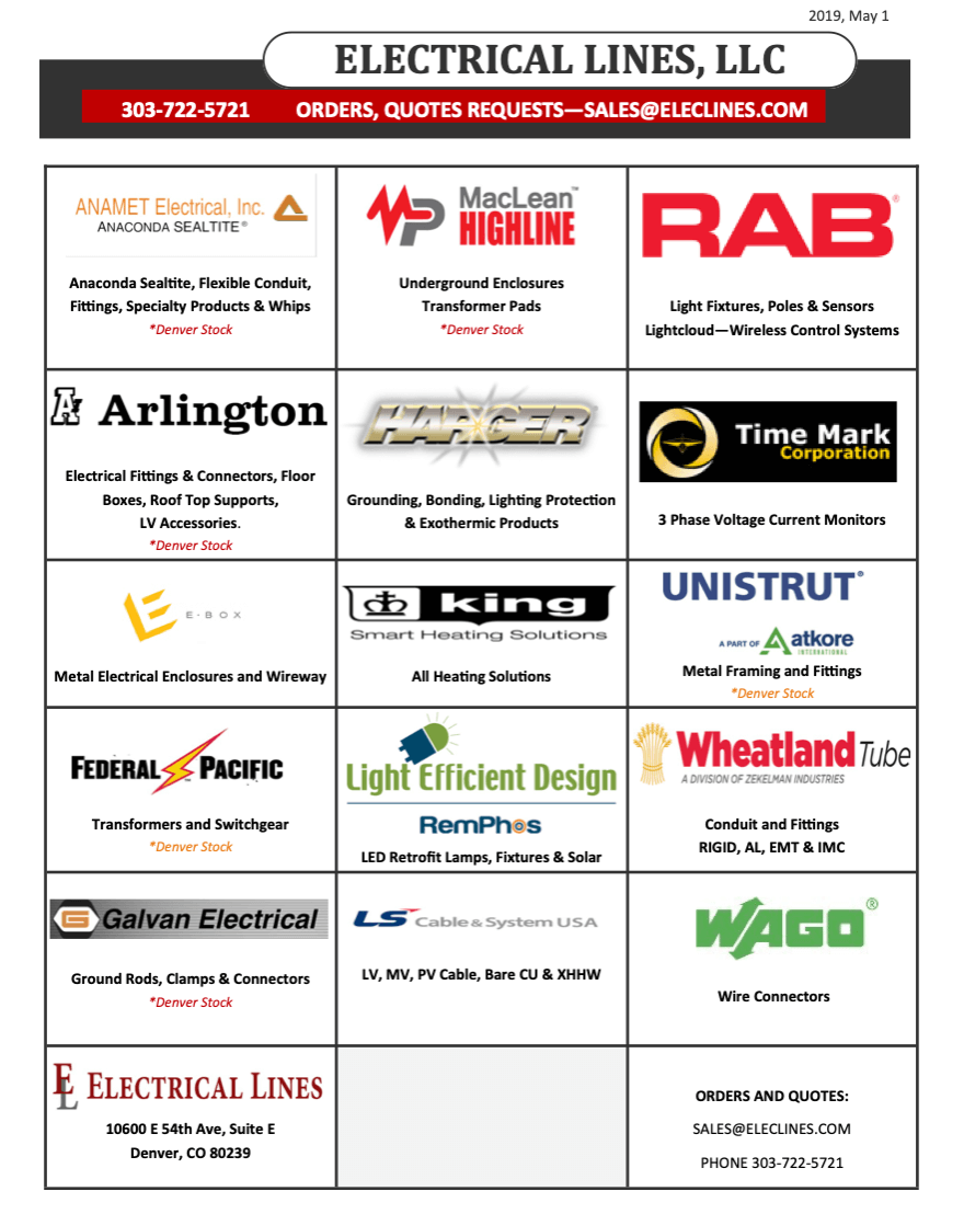 What's New - Electrical Lines, LLC